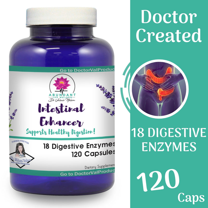 Intestinal Enhancer - 18 Multi Enzymes for Digestion – Abundant Life ...