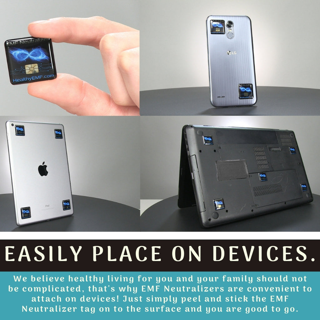 Cell Phone EMF Radiation Protection Neutralizers - Choose 5 or 10 or 2 ...